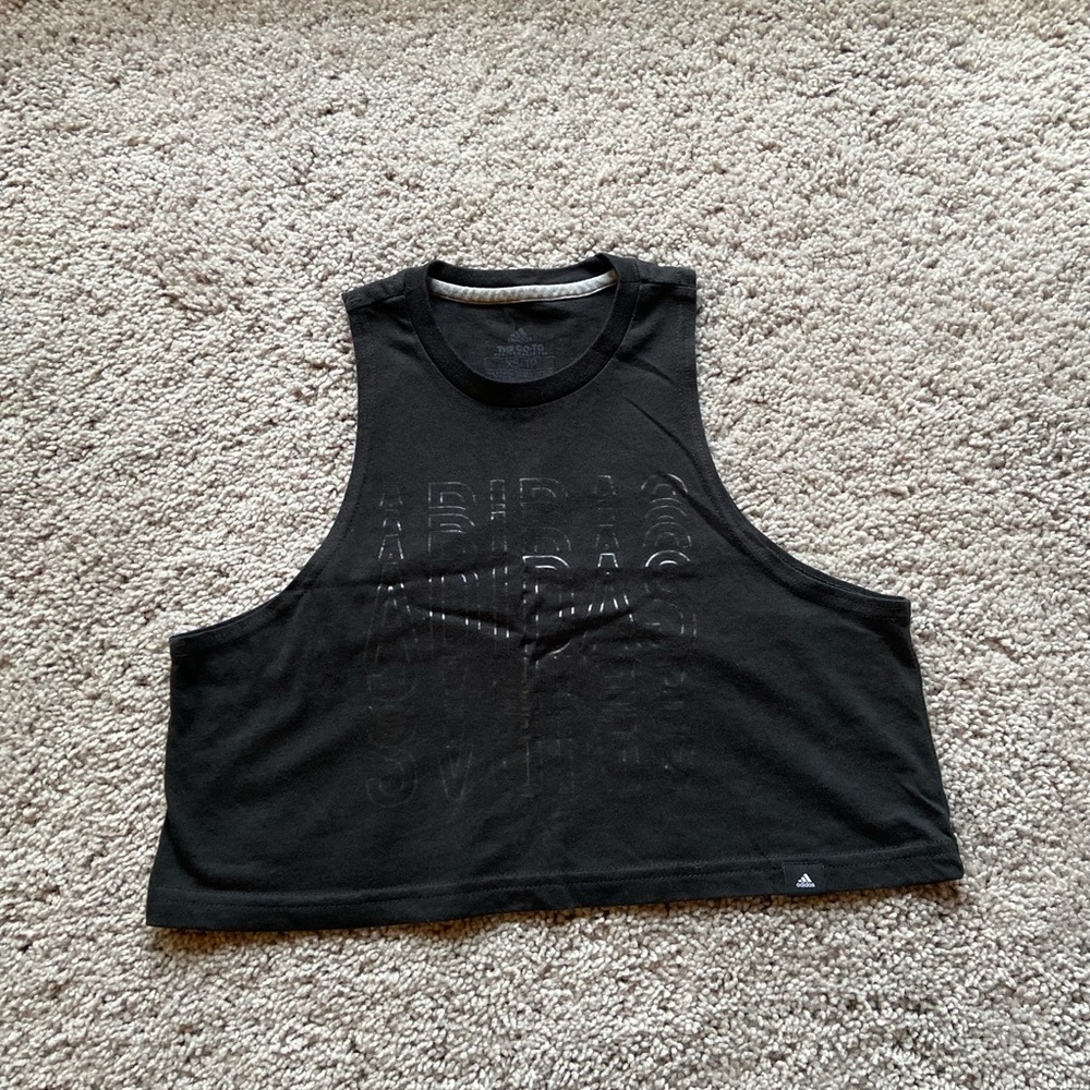 Cropped Adidas Tank - Gem
